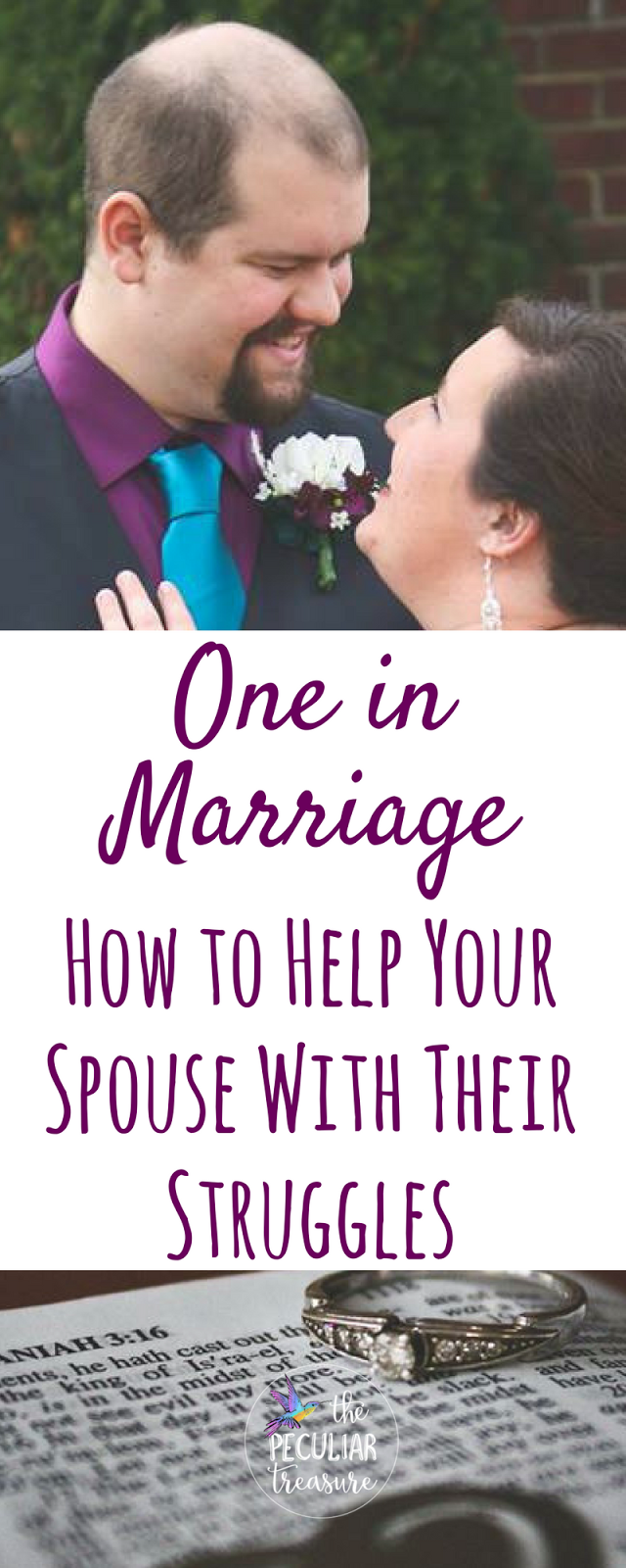 The Peculiar Treasure: One in Marriage: How to Help Your Spouse With ...