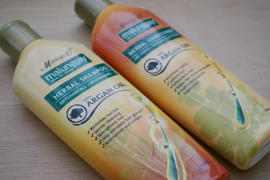 Moringa O2 Herbal Shampoo and Conditioner with Argan Oil from Sample ...