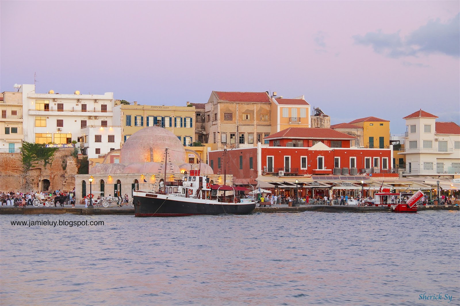 Jamie: Chania in Crete, Greece