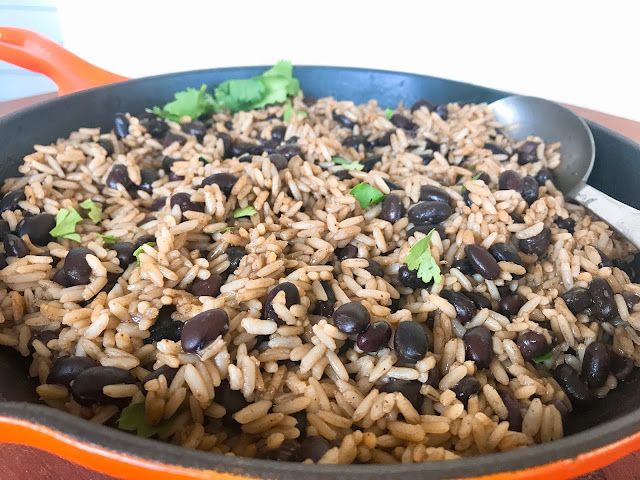 Skillet Rice and Beans