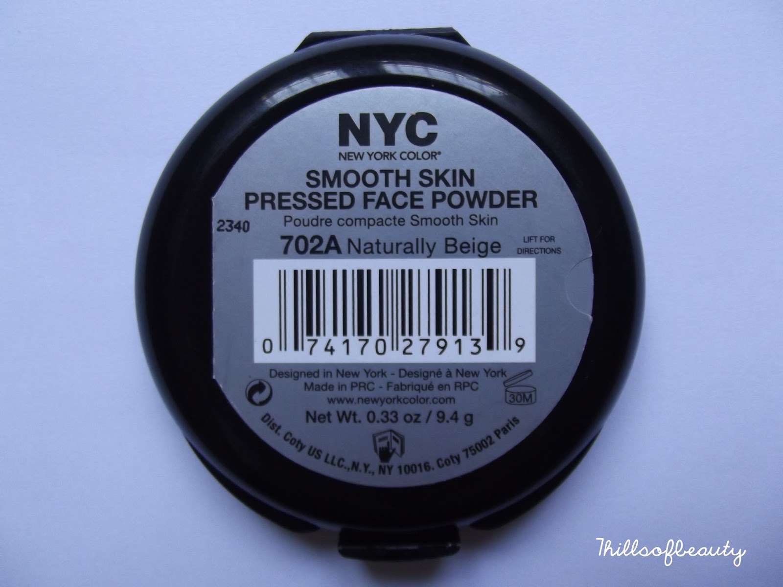 NYC Smooth Skin Pressed Face Powder | 7 hills of beauty