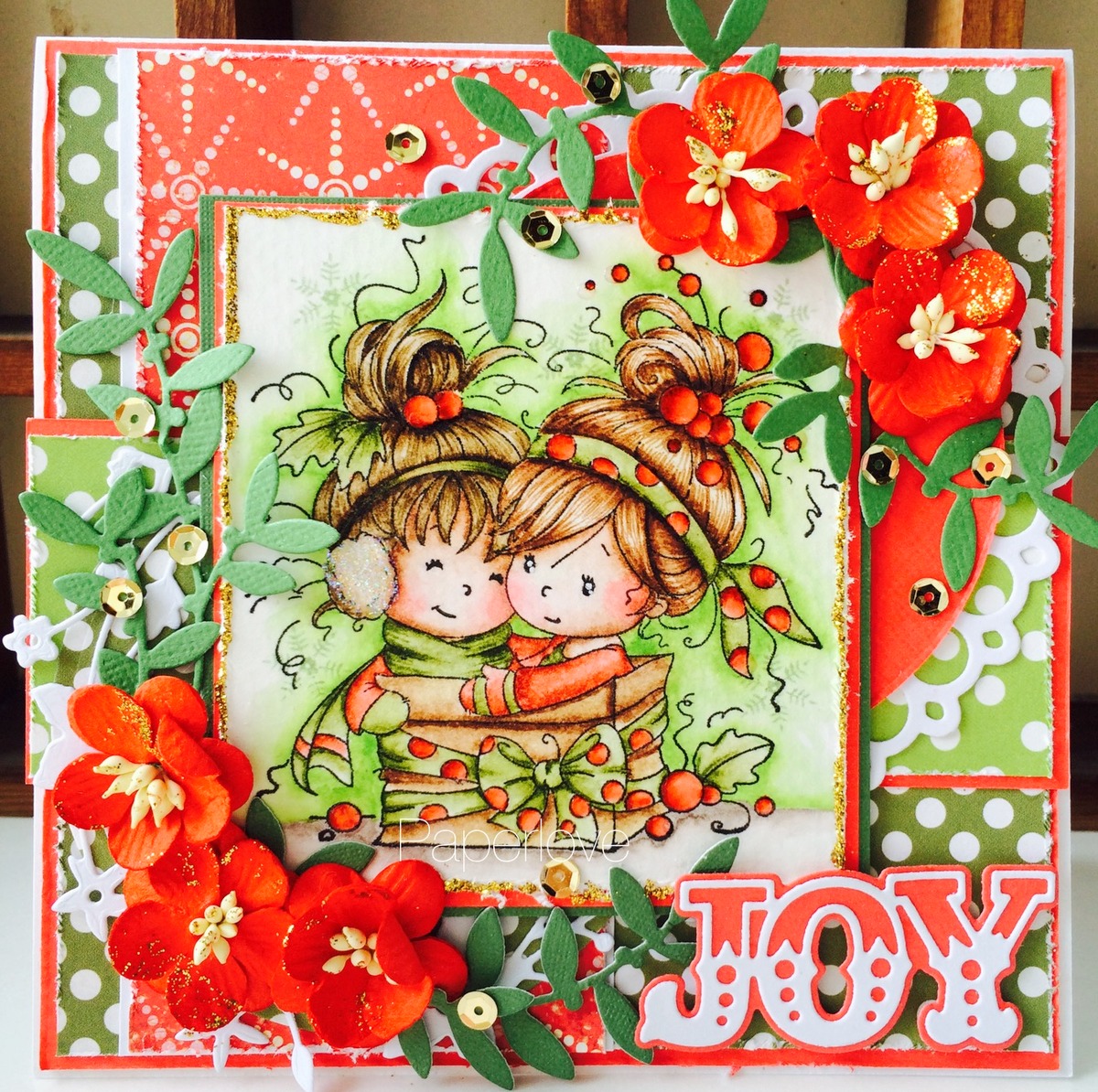 Whimsy Stamp : JOY - Yenni Paper Love
