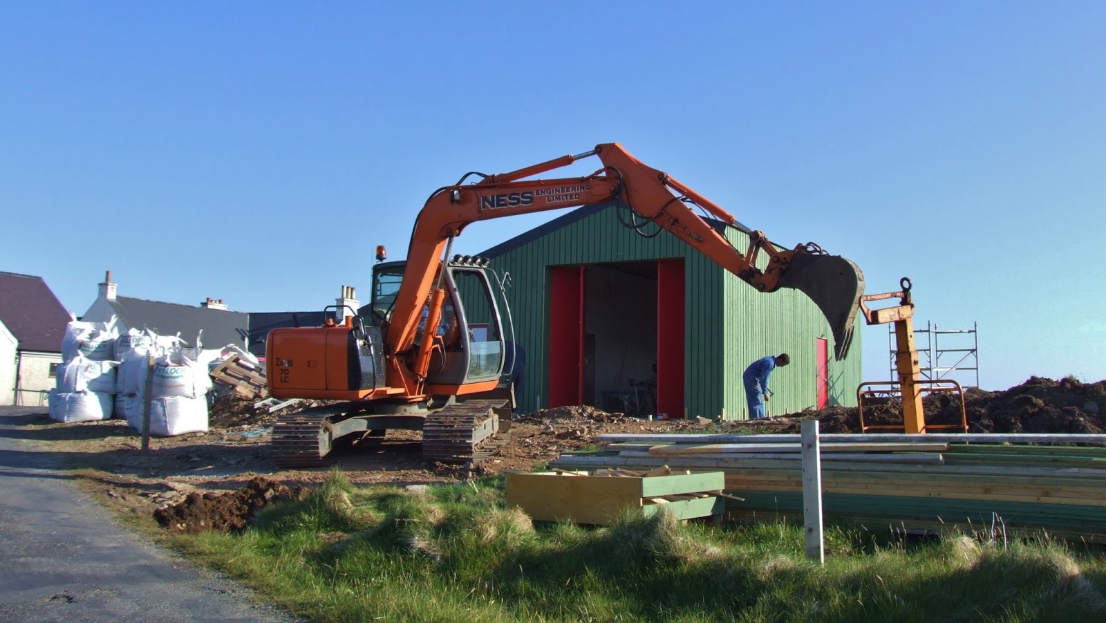 Fair Isle: The Opening of Fair Isle's New Fire Station.