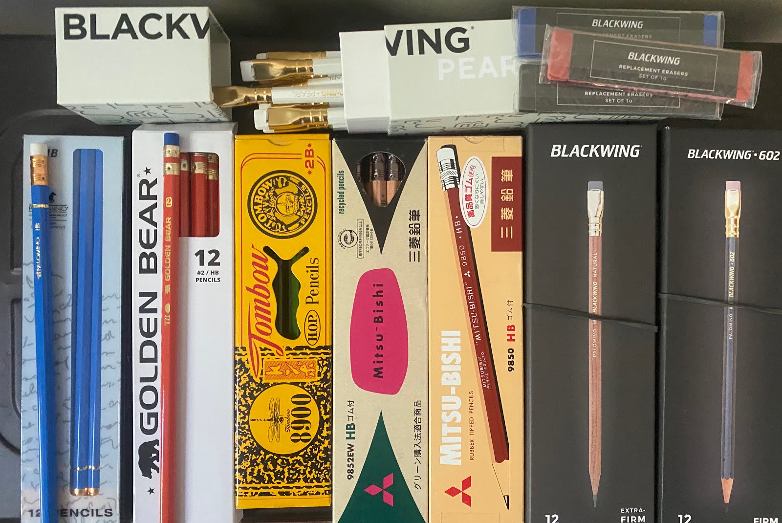 After Nature: A photo of some of the best from my pencil collection