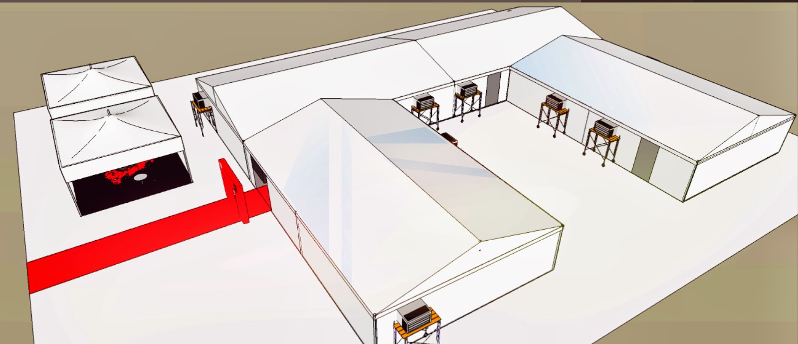 K's design: 2010 - Mitsubishi Event Pre visuals