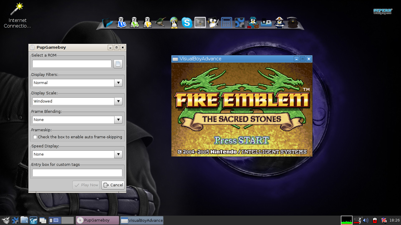 Main game di linux (GBA Emulator) ~ Lebah Linux