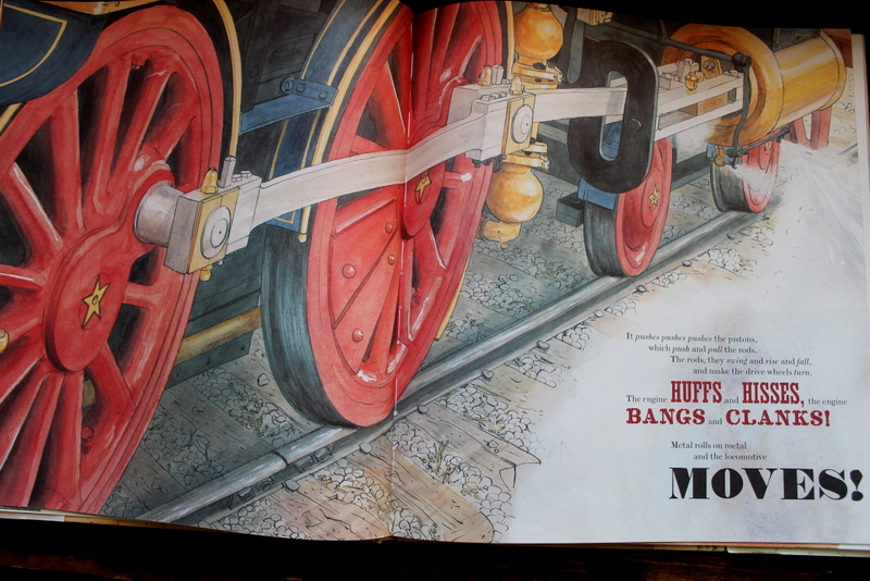 Books and Umbrellas: Locomotive by Brian Floca