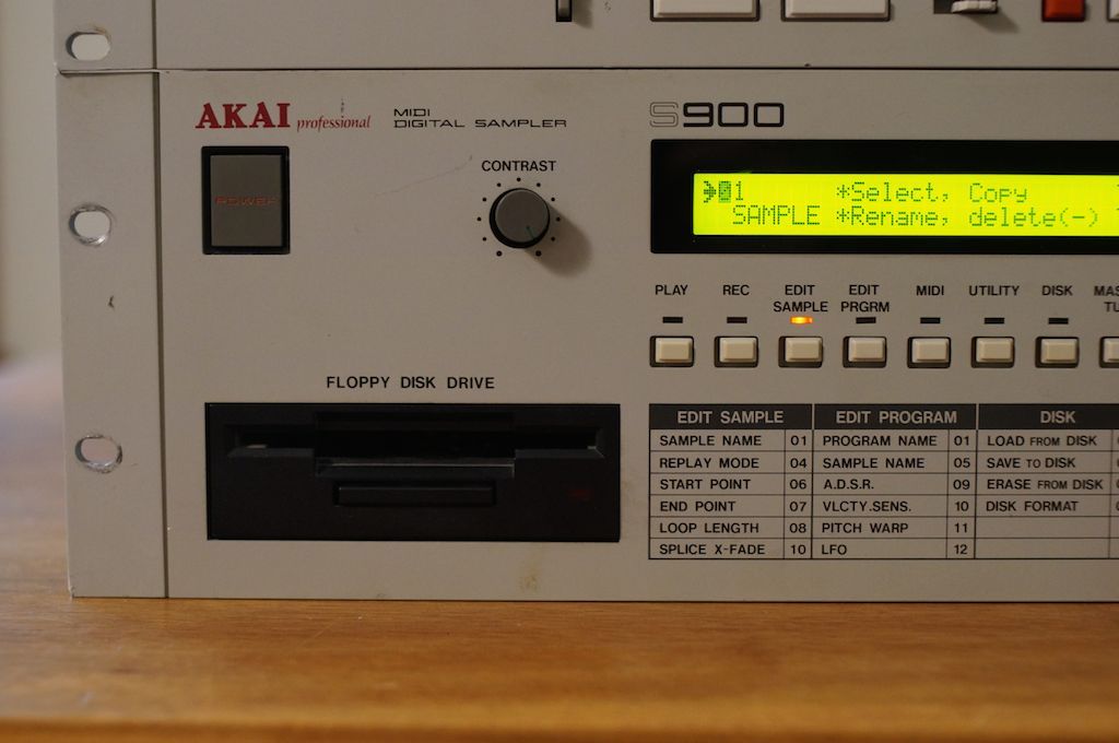 MATRIXSYNTH: AKAI VX90 and S900 Vintage Analog Synthesizer & Sampler Set