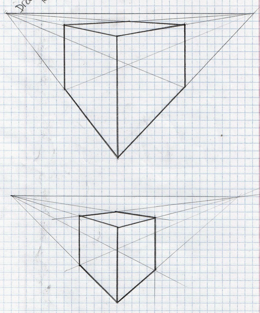 Weekly : Doodles and tuts: Drawspace lesson K04: How to draw a cube ...