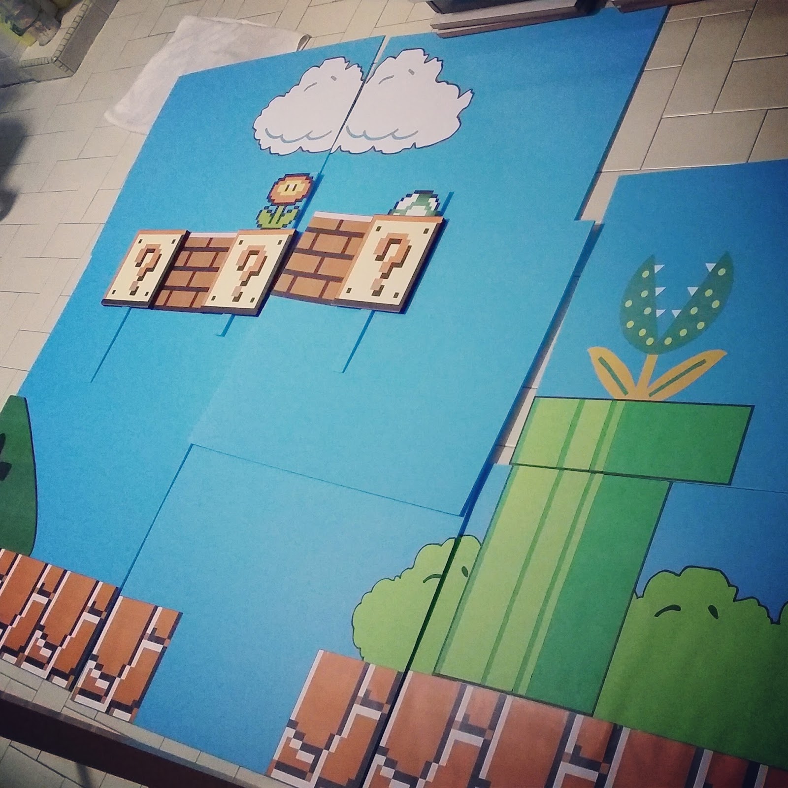 EZ Party DIY: My very own DIY Super Mario Themed Party.