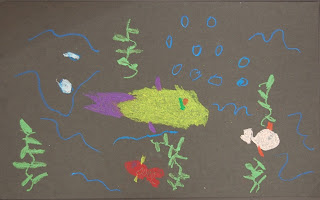 super happy art class: Paul Klee Golden Fish