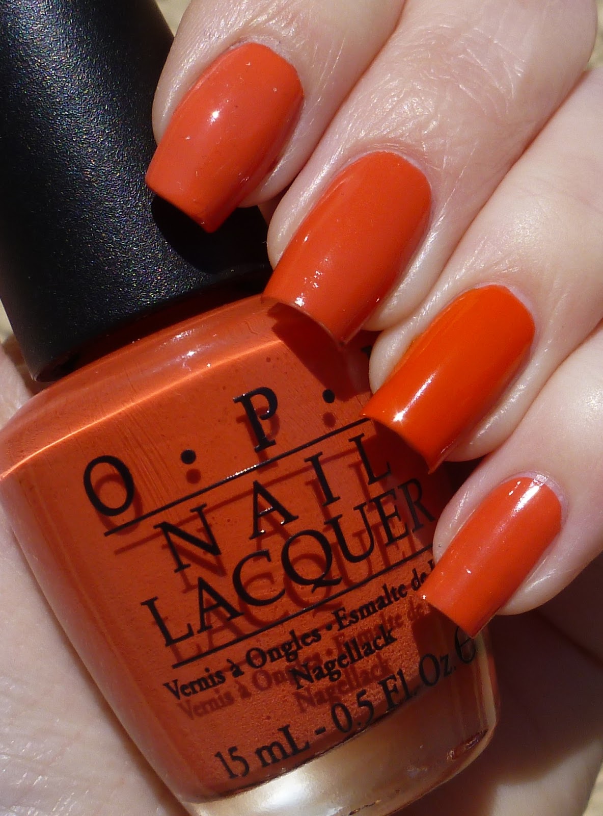 Paleberry: OPI Orange Comparison
