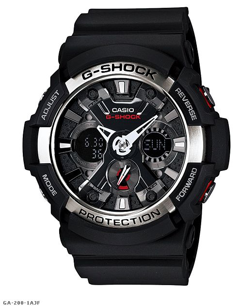 Zona Casio: Nuevas versiones GA-200 y GA-201 de la familia G-Shock para ...