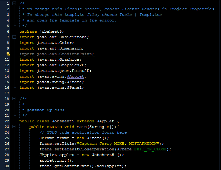 Membuat Animasi Bergerak Sederhana Dengan Menggunakan Java Netbeans 8.2 - Belajar Komputer