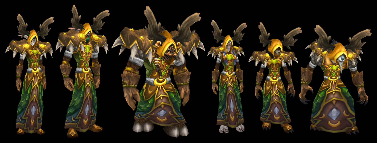 Druid Quick Referance Teir Sets