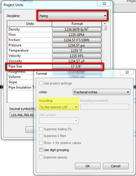 Revit MEP 2012 Pipe Rise/ Drop Annotation Size