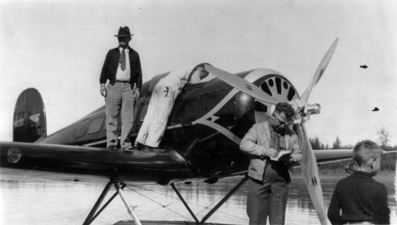 Old Tybee Ranger: First Solo Flight Around The World: Wiley Post - In 7 ...