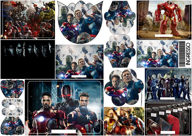 Avengers party:Free Printable Invitations. - Oh My Fiesta! for Geeks