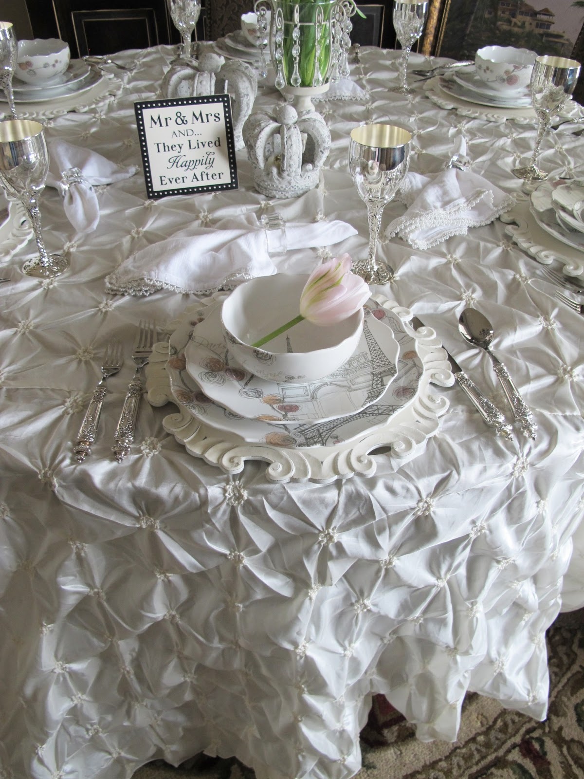 An Engagement Table - Purple Chocolat Home