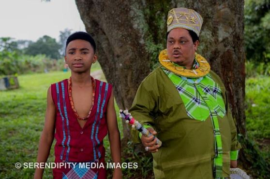 Photos: Ibinabo Fiberisima's son also makes acting debut