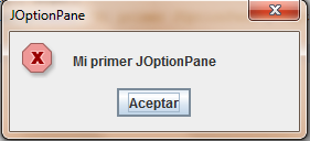 Desarrollador de Java - IDE Netbeans: Uso del JOptionPane