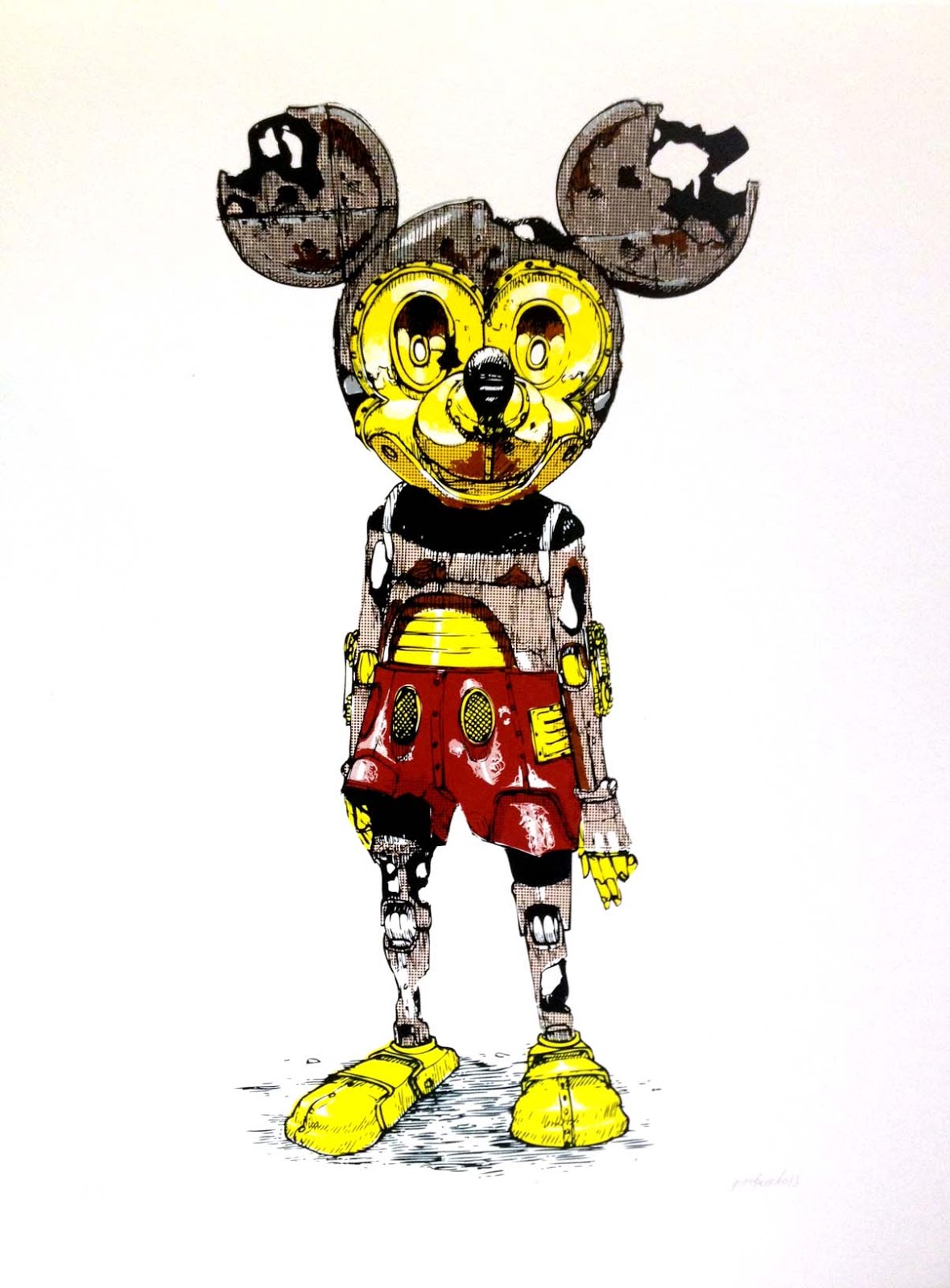 Pixel Pancho “Rusted Milky” New Print Available Now – StreetArtNews
