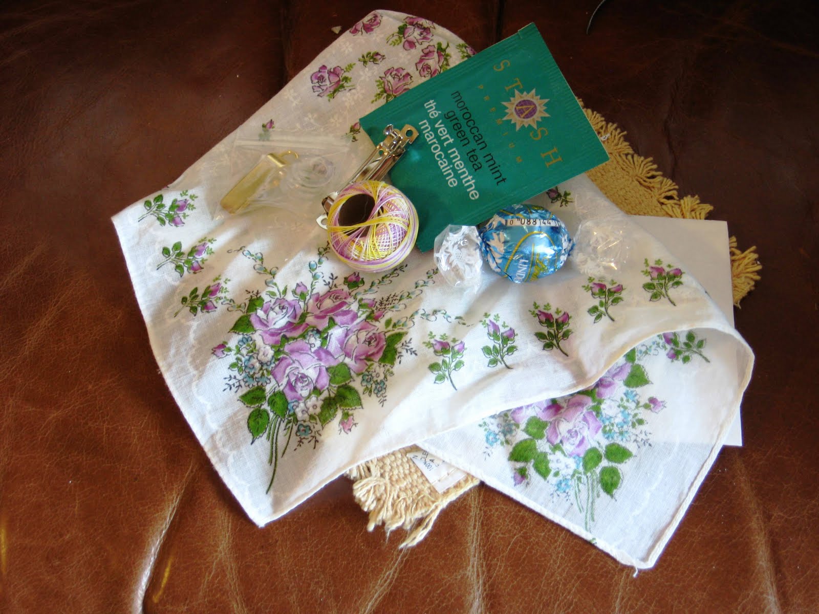 Taming Roses: A Beautiful Handkerchief...