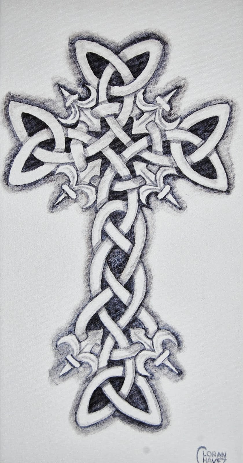 Coastal Art ~ Loran Chavez: Crosses and Creativity