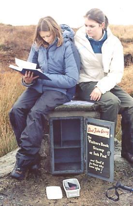 Dartmoor 365: 1/365 Cranmere Pool Letter Box (G9) 19.12.03