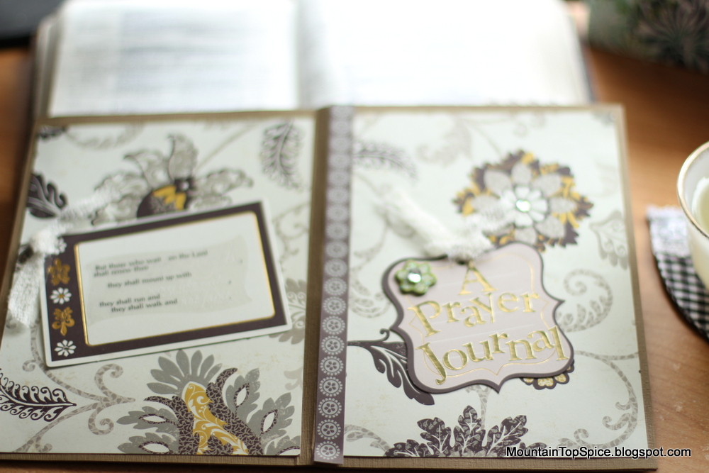 Tea Time and Prayer with a Prayer Journal | Mountain Top Spice