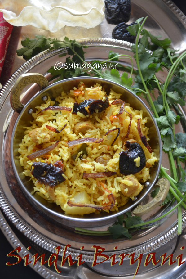 Veggie Platter: A - Z Biryani / Pulao / Khichdi Series ~ S for Sindhi ...