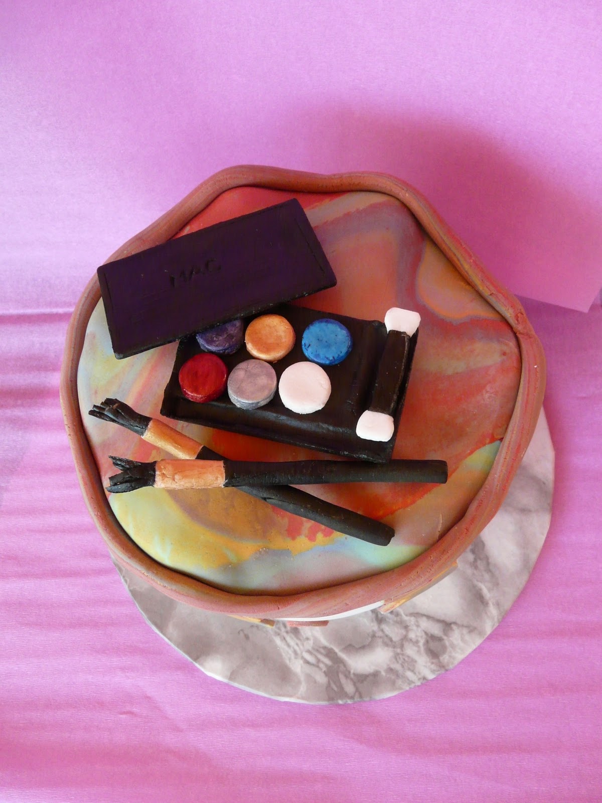 Lizi Tortái: Smink torta/Make up cake