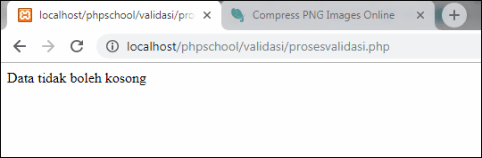 PHP Form : Cara Validasi Form dengan PHP