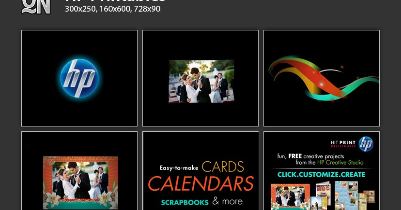 Toronto Web Designer & Developer: HP Printable - Banner Ads
