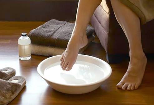 Spark Naturals Blog: Long Week Foot Bath