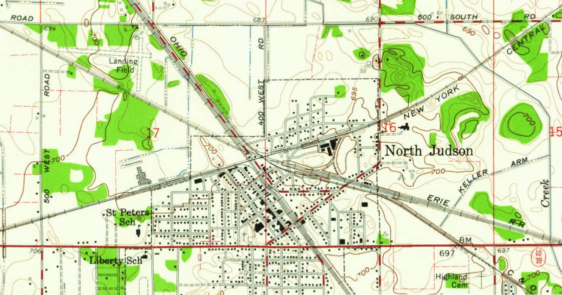 Hoosier Valley Railroad Museum: The Intersection of 4 Abandoned Rail Lines