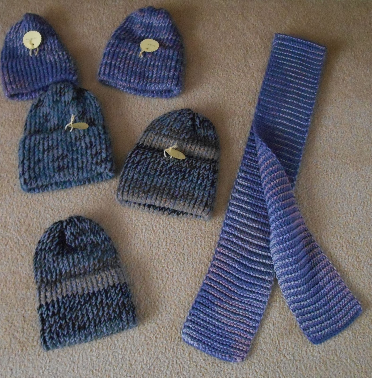 Bridge and Beyond: Knitted Hats and Scarves for the Homeless