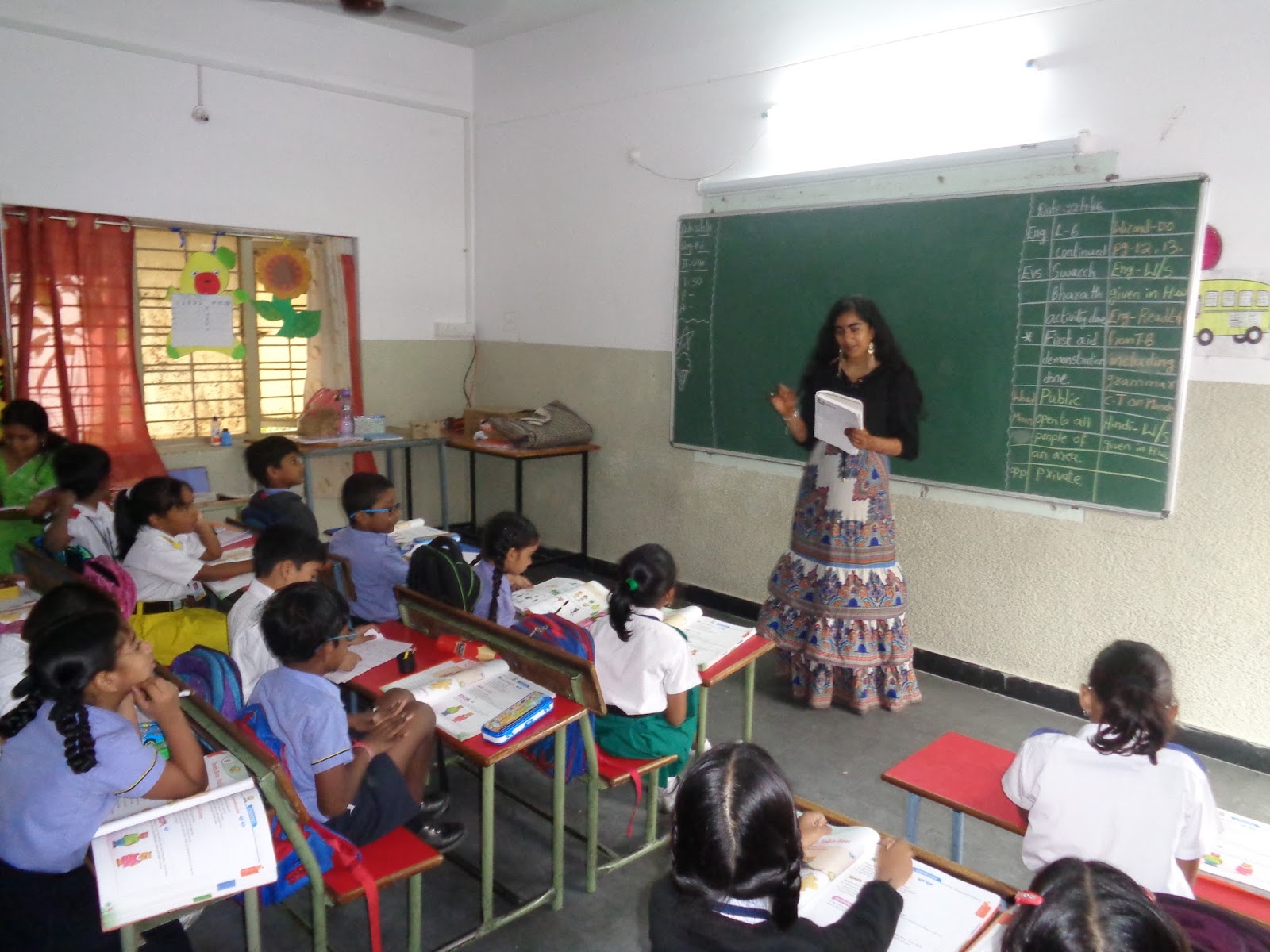 primary @ pragathi central school: British Pronunciation Class for Grade II