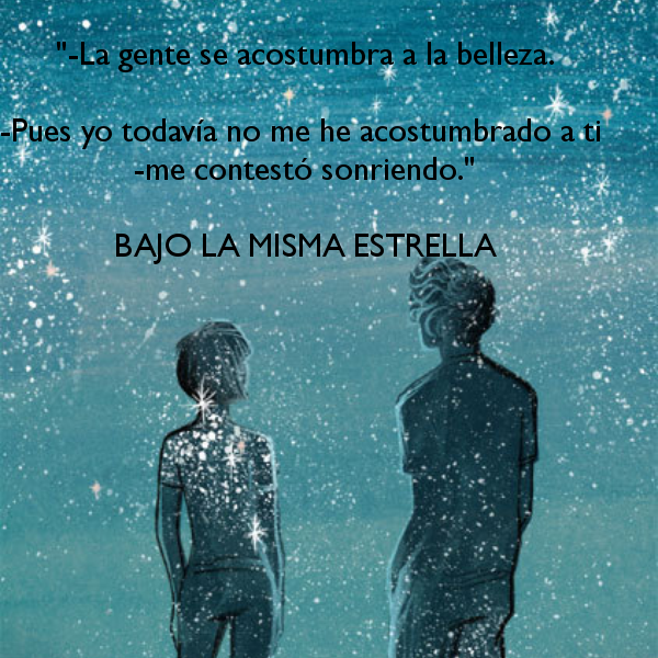 Laura & María: FRASES DE BAJO LA MISMA ESTRELLA