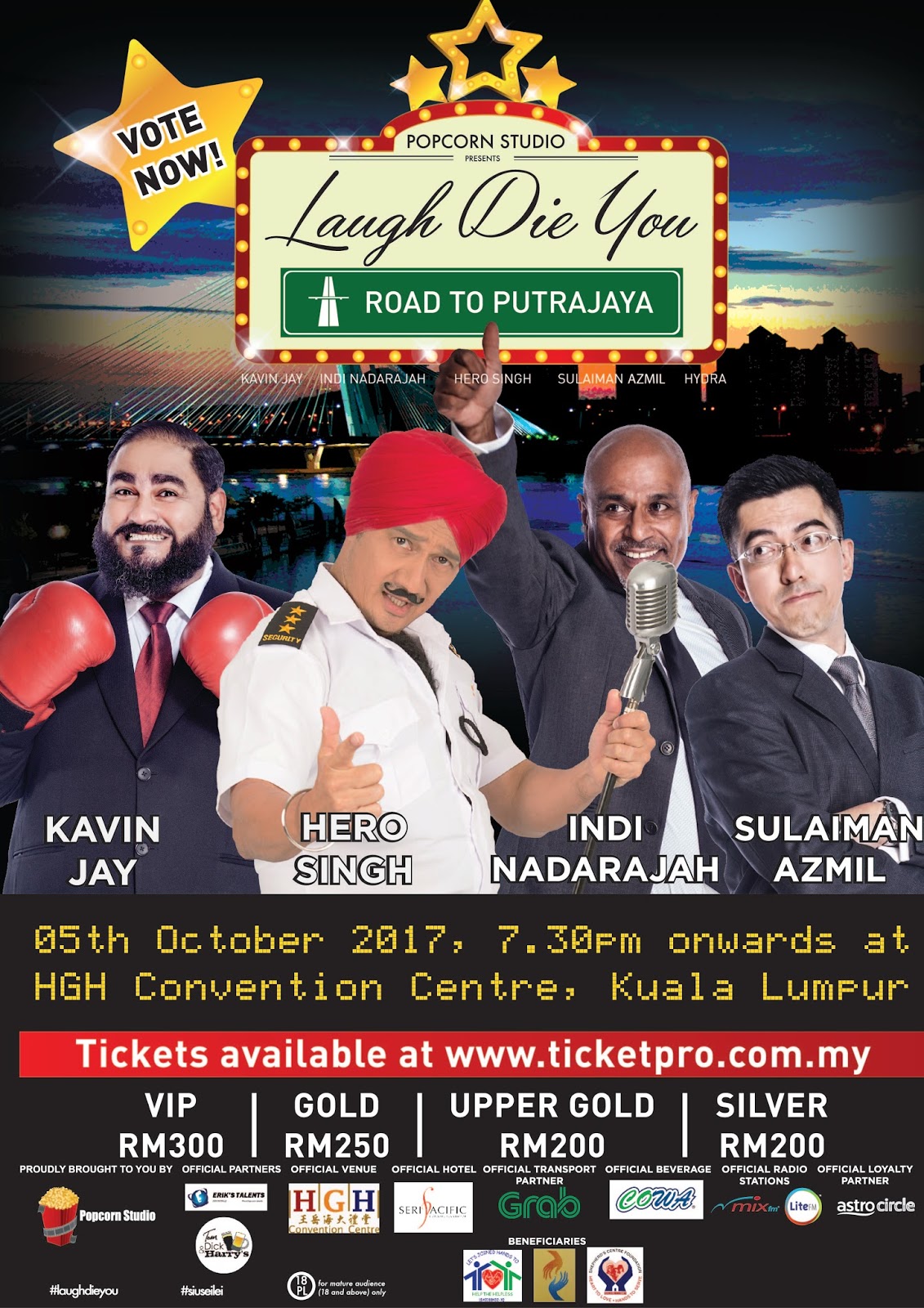 THE ROAD TO LAUGHTER FAMED STAND UP COMEDY SHOW LAUGH DIE YOU RETURNS ...