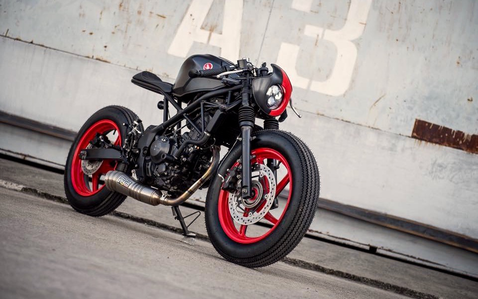 The Raw Rider - Inazuma café racer