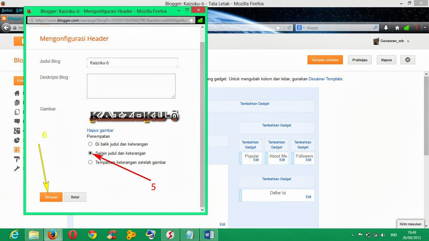 Cara Mengganti Judul Blog Dengan Gambar Dengan Mudah - MandongCyber ...