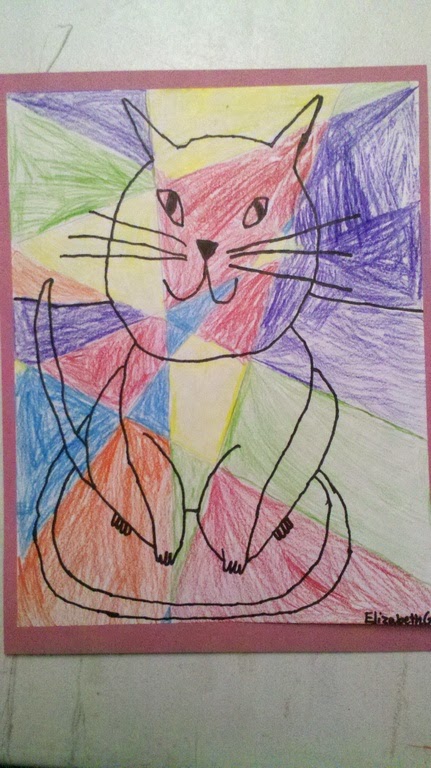 ART with Mrs. Smith: Cubism Cats