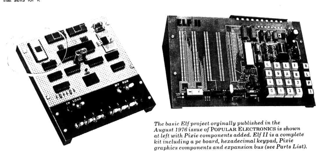 BIG BRAIN TECHNOLOGIES: COSMAC Propeller ELF II