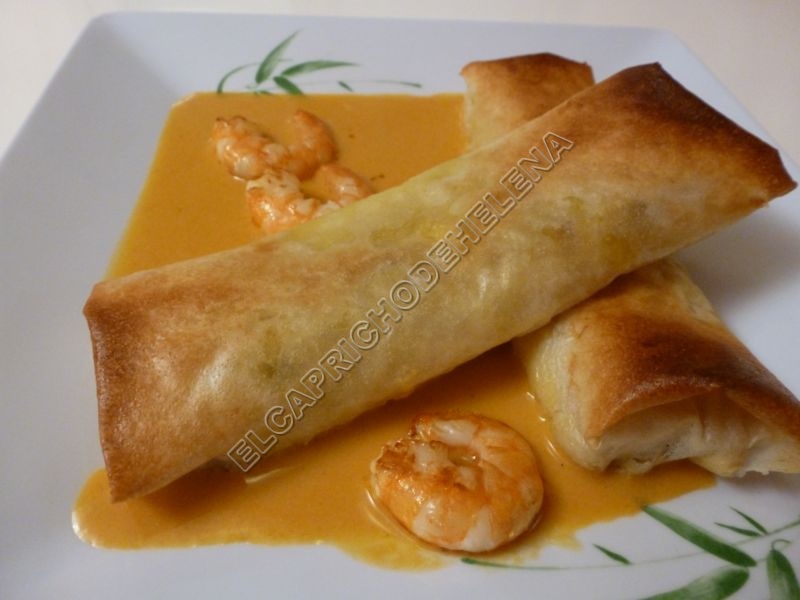 EL CAPRICHO DE HELENA: ESPARRAGOS RELLENOS DE PESCADO ENVUELTOS EN ...