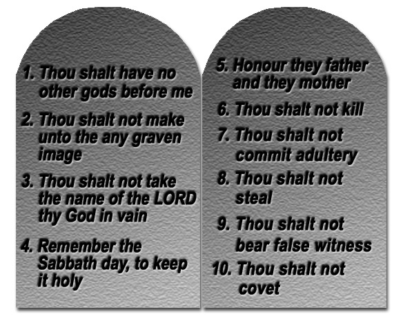 10 commandments bible verse - tasteexplore