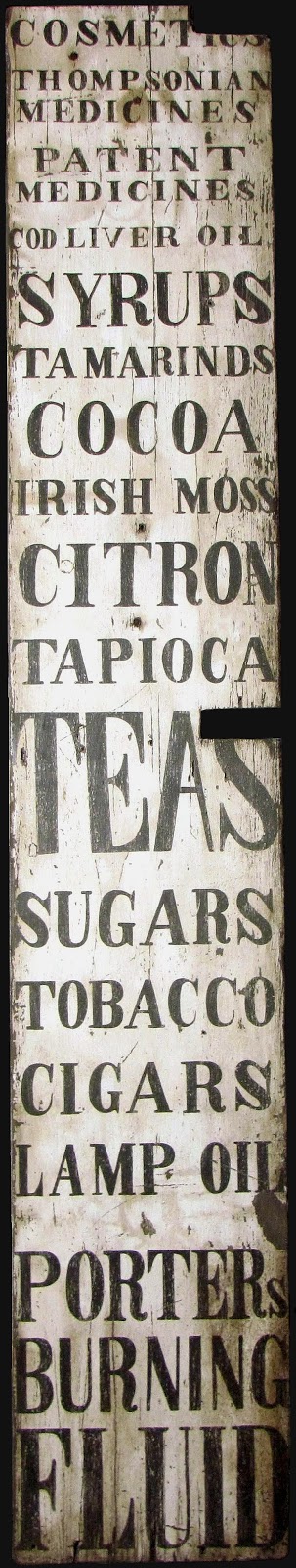 Daryl McMahon: Storefront sign