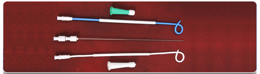Pigtail catheters