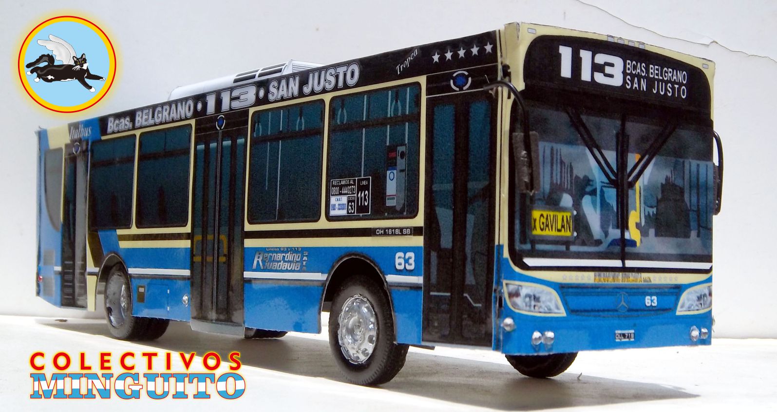 Maquetas: Mercedes Benz OH1618L SB - Italbus Tropea - Bernardino ...