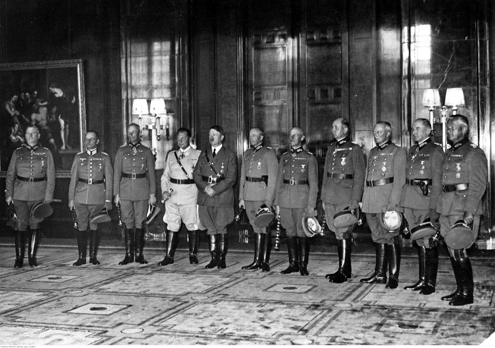 NAZI JERMAN: Upacara Marsekal Baru Jerman Tahun 1940